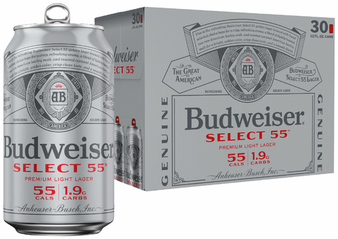 Budweiser Select 55 American Lager Beer | Total Wine & More