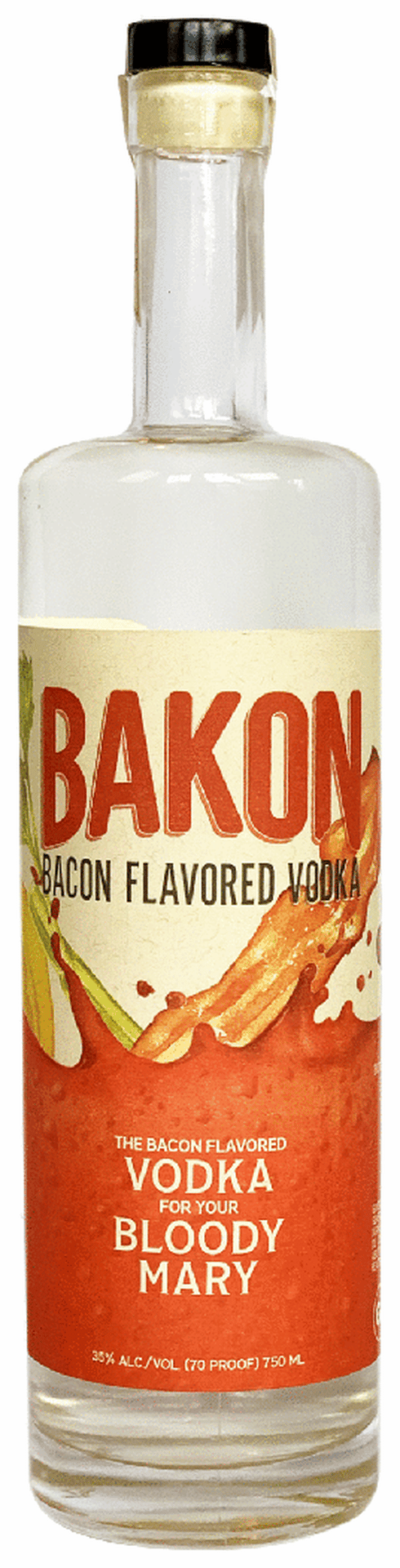 Bakon Bacon flavored vodka | Total Wine & More