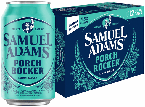 Samuel Adams Porch Rocker Lemon Radler Seasonal Beer | Total Wine & More