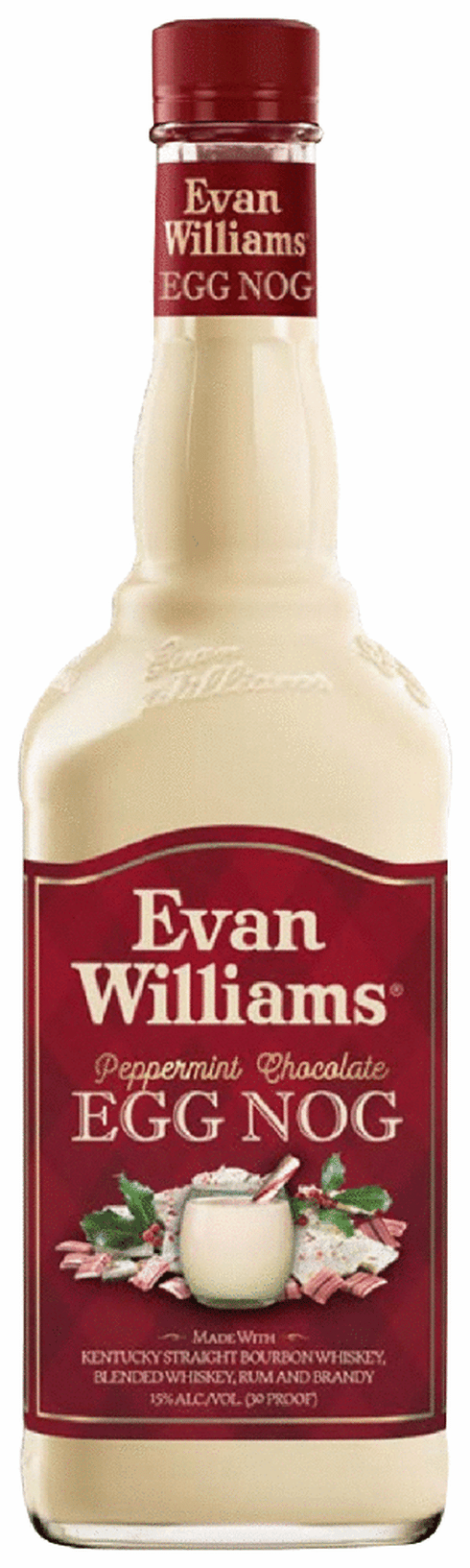 Evan Williams Peppermint Chocolate Egg Nog | Total Wine & More