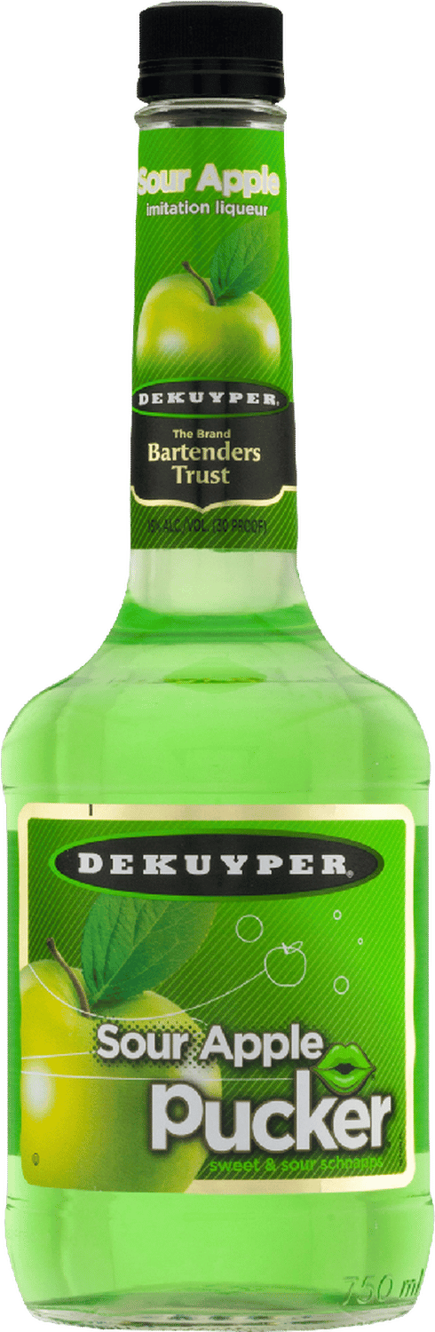 DeKuyper Sour Apple Pucker Liqueur | Total Wine & More