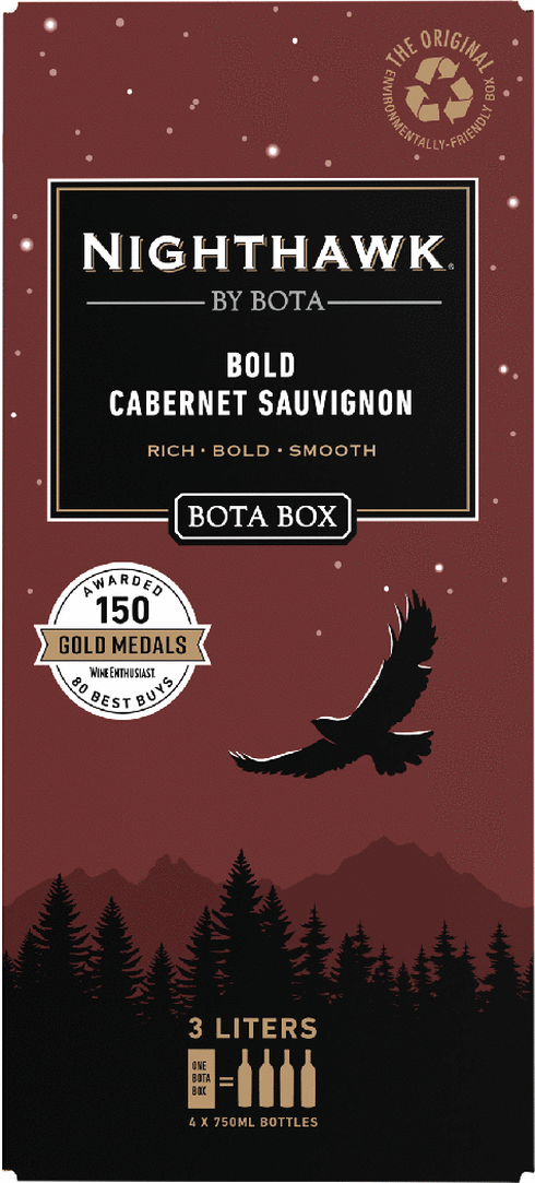 Bota Box Nighthawk Bold Cabernet Sauvignon | Total Wine & More