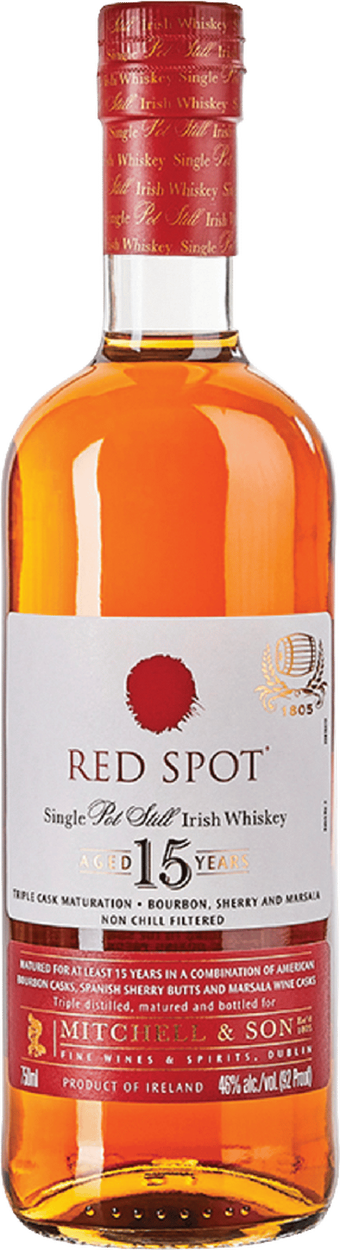 Red Spot Irish Whiskey | Total Wine & More