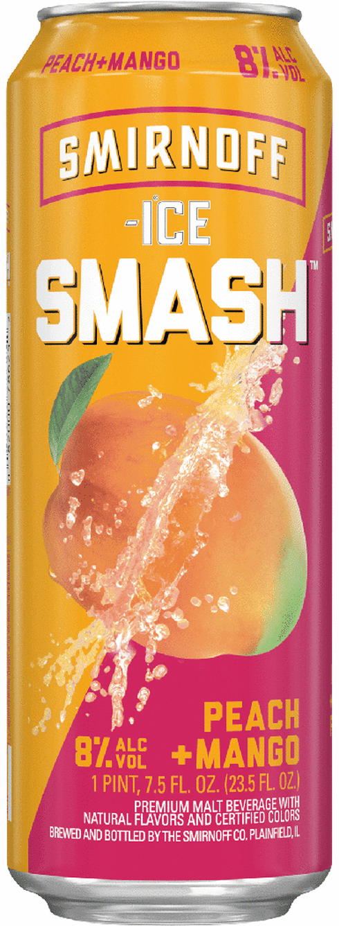 Smirnoff SMASH Peach Mango | Total Wine & More