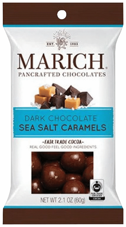 Marich Dark Chocolate Sea Salt Caramels | Total Wine & More