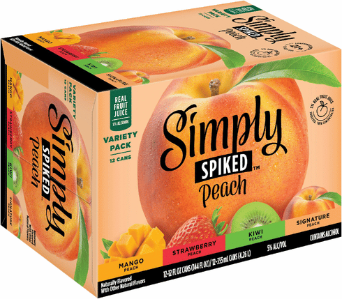 Simply Spiked Peach Variety Pack | Total Wine & More