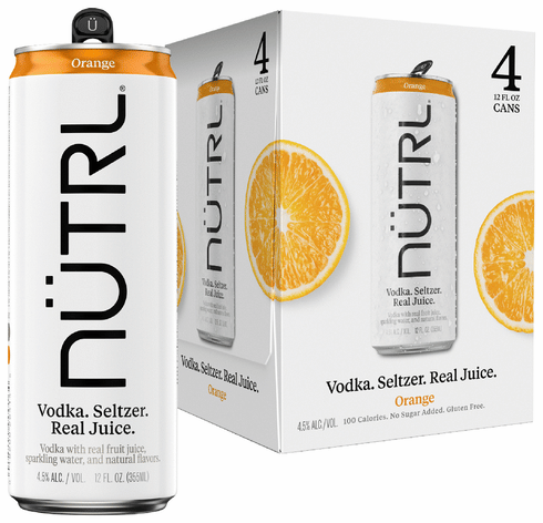 NUTRL Orange Vodka Hard Seltzer | Total Wine & More