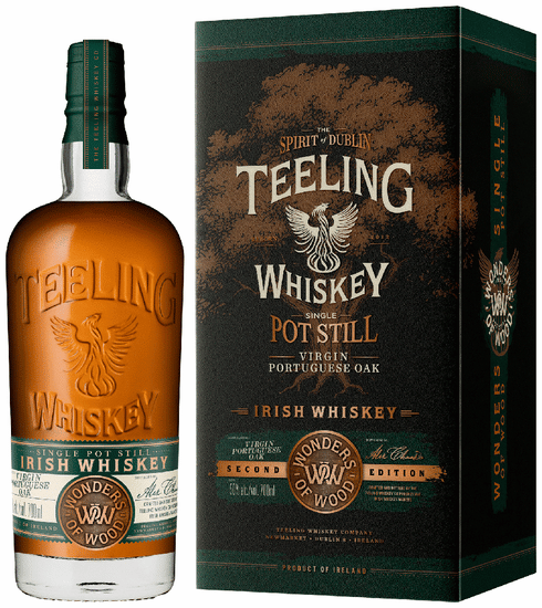 Teeling Wonders of Wood Single Pot Still Virgin Portuguese Oak | Total ...