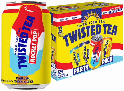 Twisted Tea Rocket Pop Party Pack | Total Wine & More