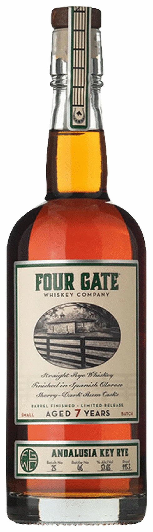 Four Gate Andalusia Key Rye Batch 25 | Total Wine & More