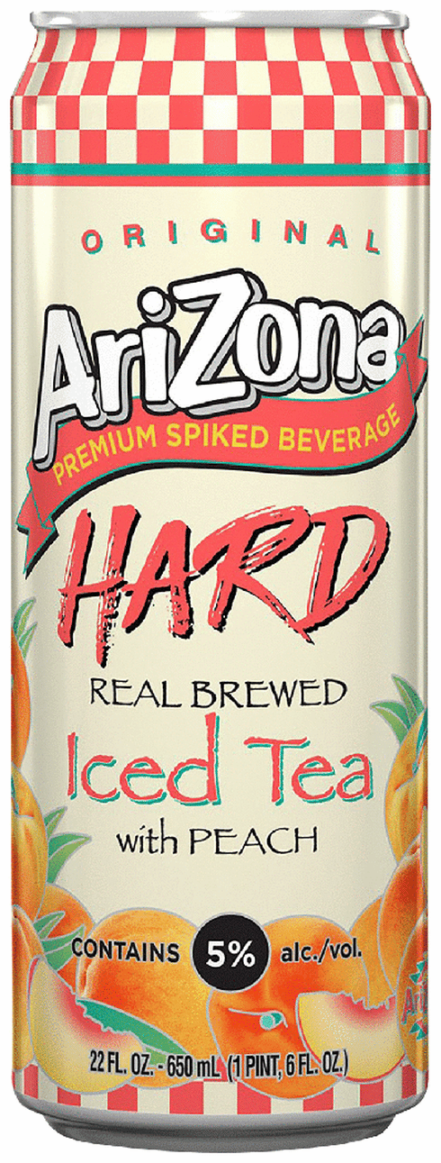 Arizona Hard Tea Peach | Total Wine & More