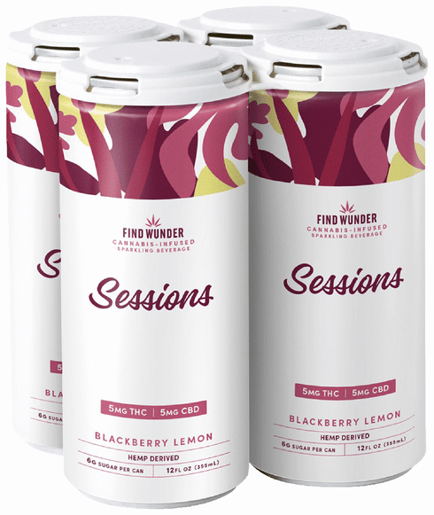 Find Wunder Sessions THC 5mg Blackberry | Total Wine & More