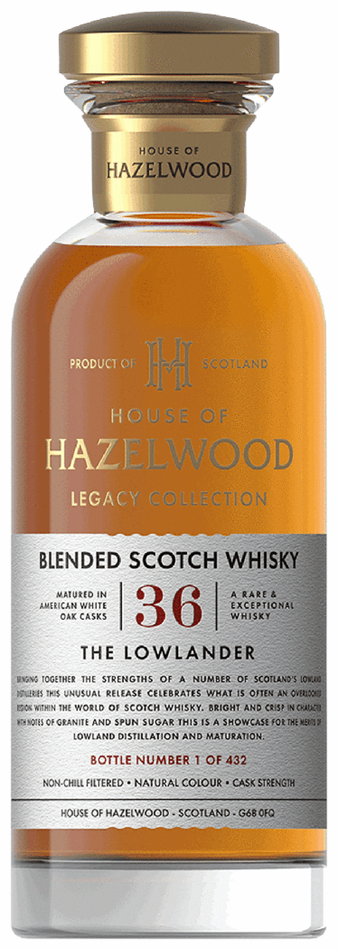 House of Hazelwood LC 36 The Lowlander Blended Scotch | Total Wine & More
