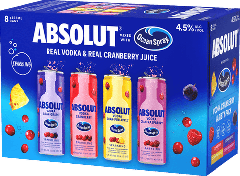 Absolut Ocean Spray Variety | Total Wine & More