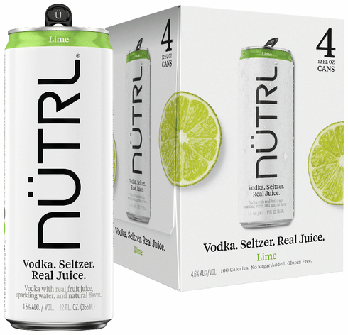 NUTRL Lime Vodka Hard Seltzer | Total Wine & More