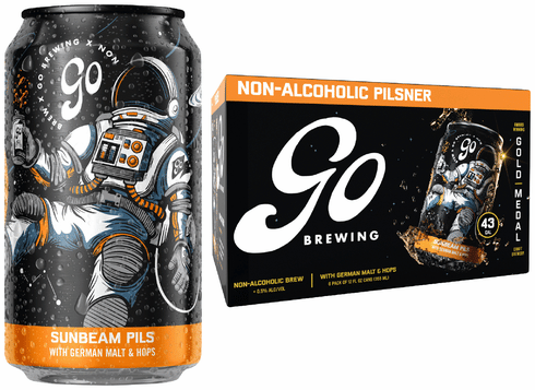 Go Brewing Non-Alcoholic Sunbeam Pilsner | Total Wine & More