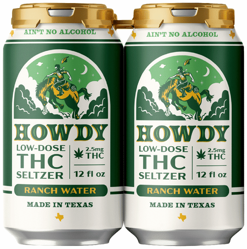 Howdy THC 2.5mg Ranch Water | Total Wine & More