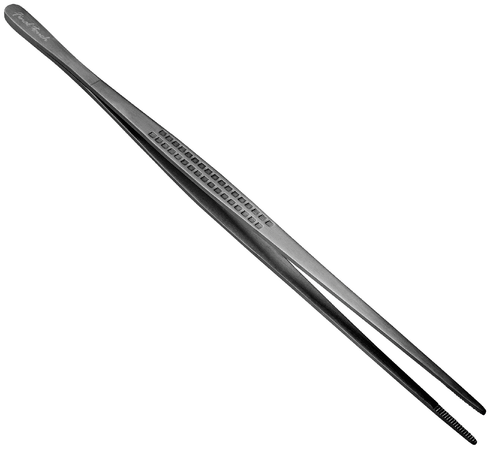 Final Touch Cocktail Garnish Tweezers - Black Chrome | Total Wine & More