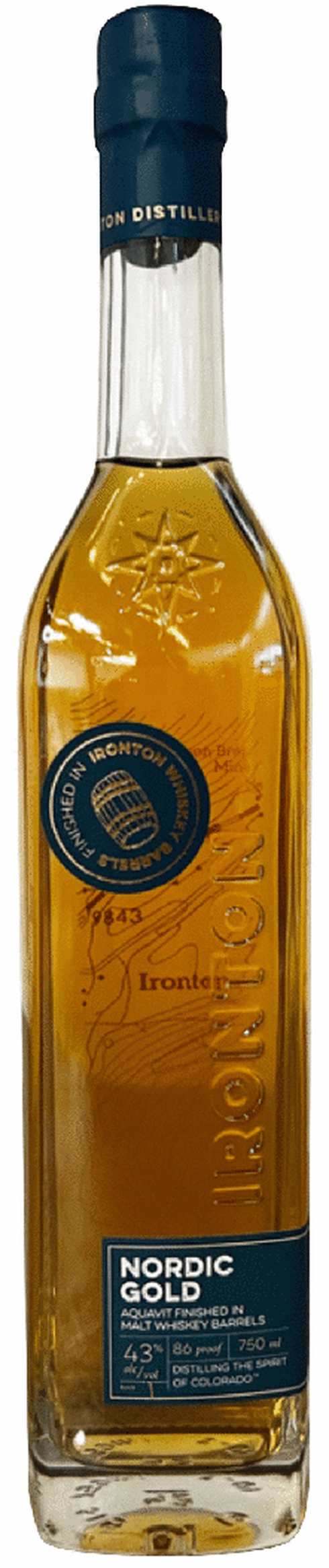 Ironton Nordic Gold Aquavit | Total Wine & More
