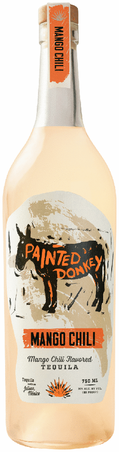 Painted Donkey Mango Chili Tequila | Total Wine & More
