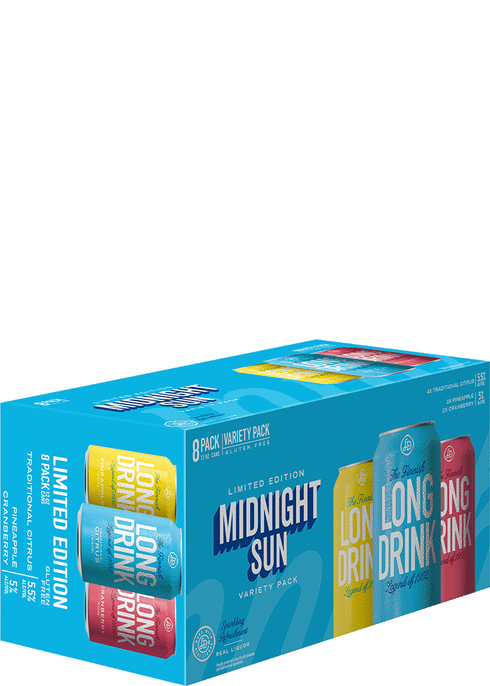 Finnish Long Drink Midnight Sun | Total Wine & More