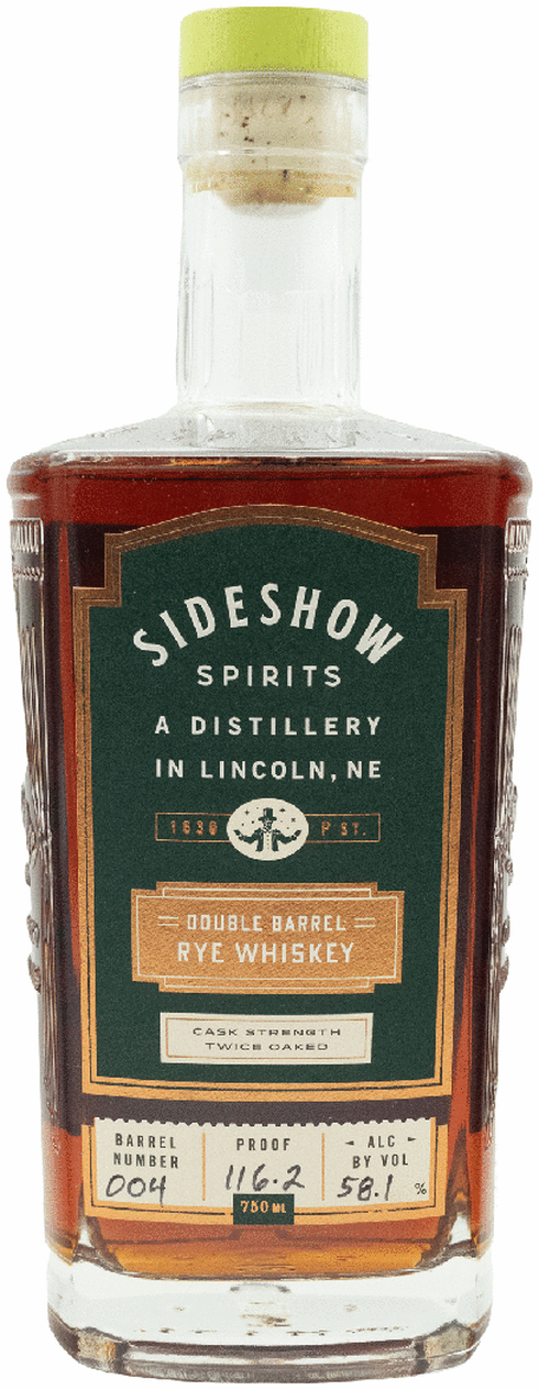 Sideshow Double Barrel Rye Whiskey | Total Wine & More