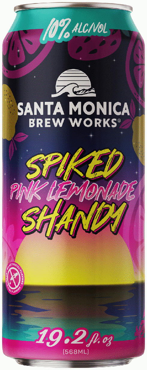 Santa Monica Spiked Pink Lemonade Shandy | Total Wine & More