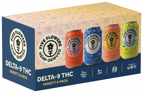 Five Flowers THC 5mg Variety Pack | Total Wine & More