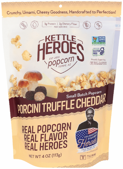 Kettle Heroes Porcini Truffle Cheddar | Total Wine & More
