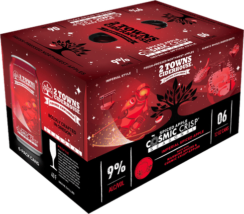 2 Towns Spiced Cosmic Crisp | Total Wine & More