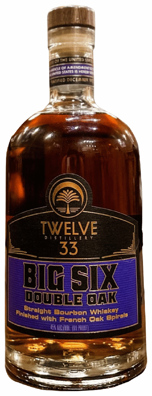 Twelve 33 Big Six Double Oak Straight Bourbon Whisky | Total Wine & More