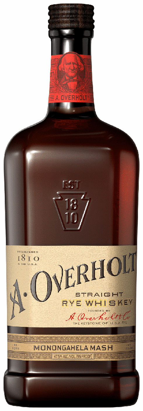 A Overholt Monongahela Mash Straight Rye Whiskey | Total Wine & More