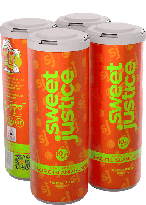 Sweet Justice THC 10mg Pacific Island Punch | Total Wine & More