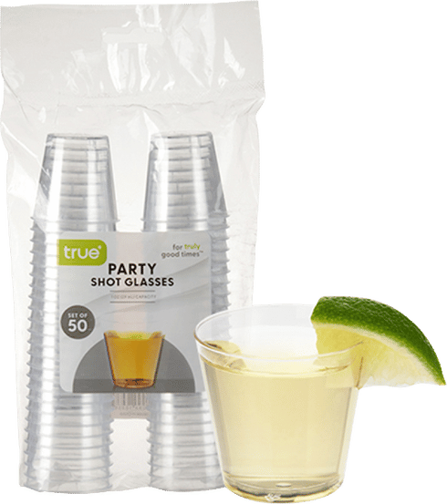 Plastic 1oz Shot Glass Set - 50 pc | Total Wine & More