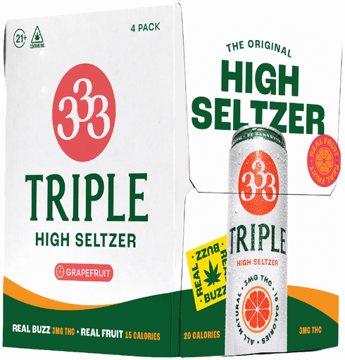 Triple THC 3mg Grapefruit | Total Wine & More