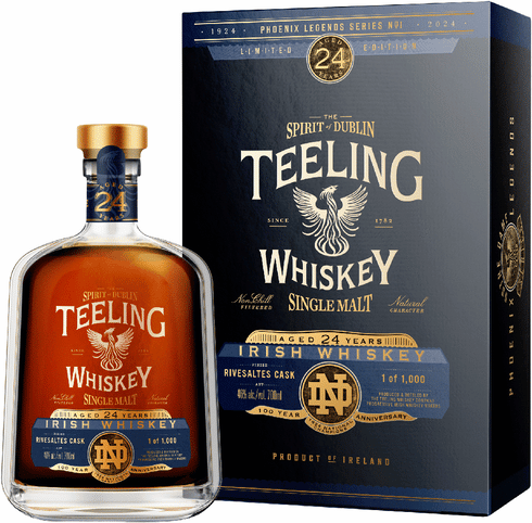 Teeling 24 Yr Single Malt Notre Dame Phoenix Legends Series | Total ...