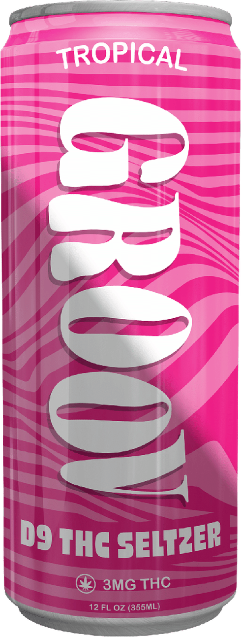 Groov THC 3mg Tropical CT | Total Wine & More