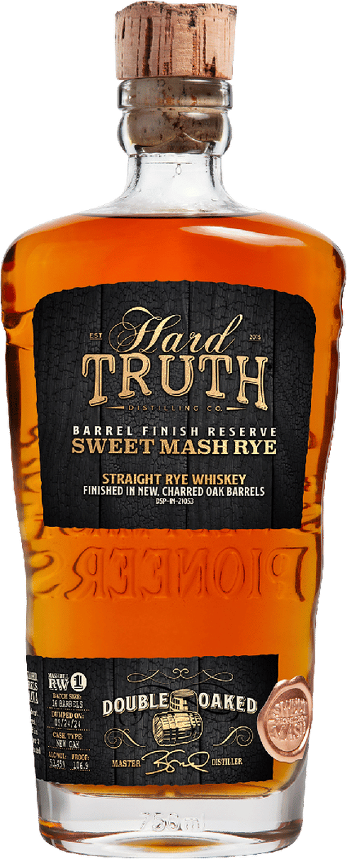 Hard Truth Double Oaked Sweet Mash Rye Whiskey | Total Wine & More