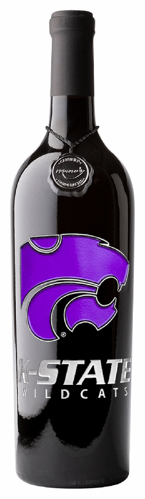 Kansas State University Powercat Etched Wine | Total Wine & More