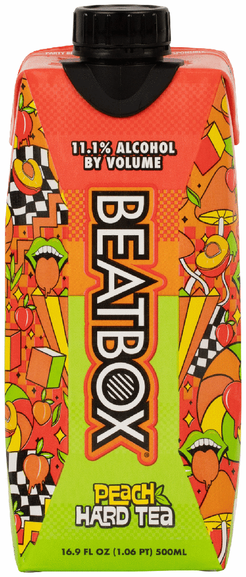 BeatBox Peach Hard Tea | Total Wine & More