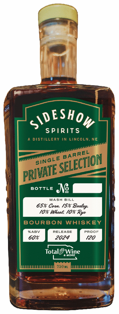 Sideshow Single Barrel Bourbon Barrel Select | Total Wine & More