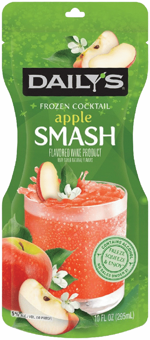 Dailys Pouches Apple Smash | Total Wine & More