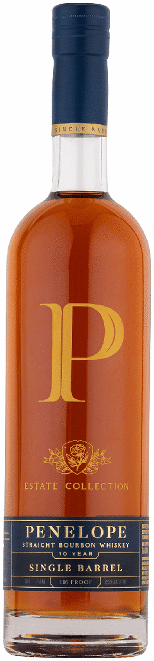 Penelope Estate Collection 10 Yr Single Barrel 105 Proof Bourbon ...