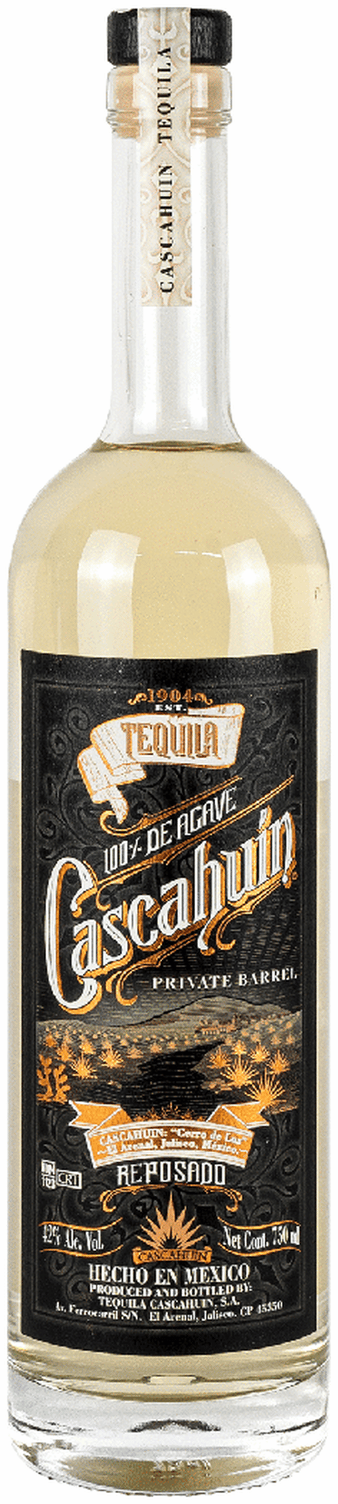 Cascahuin Reposado Private Barrel Tequila | Total Wine & More
