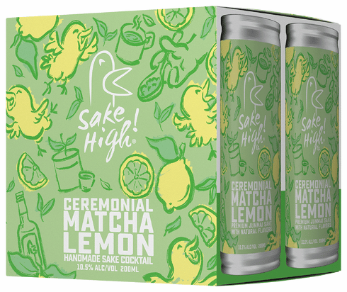 Sake High! Matcha Lemon Cocktail | Total Wine & More