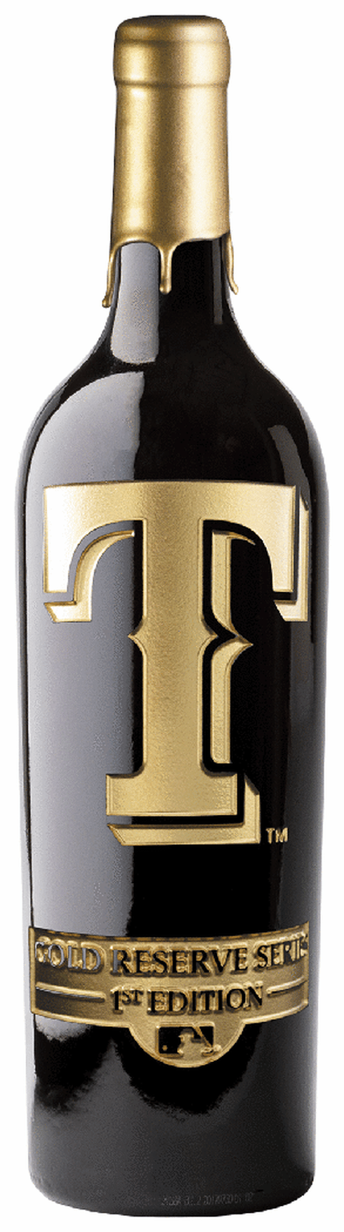 Texas Rangers Gold Reserve Etched Wine | Total Wine & More