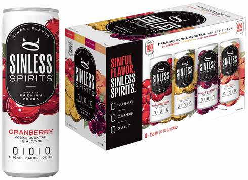 Sinless Spirits Variety Vodka Cocktail | Total Wine & More