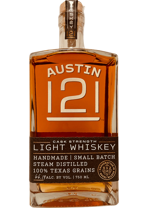 Austin 121 Cask Strength Light Whiskey | Total Wine & More