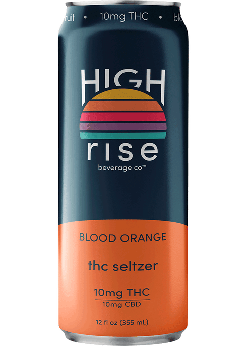 High Rise THC 10mg Blood Orange | Total Wine & More