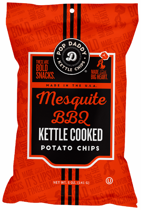 Pop Daddy Mesquite BBQ Kettle Chips | Total Wine & More